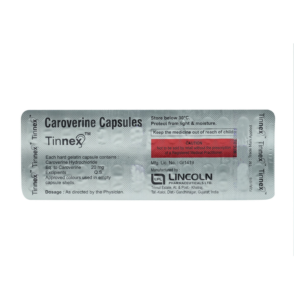 Tinnex Capsule 28's Price, Uses, Side Effects, Composition - Apollo ...
