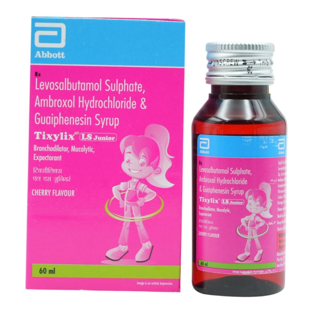 Tixylix LS Junior Cherry Syrup 60 ml Price, Uses, Side Effects ...