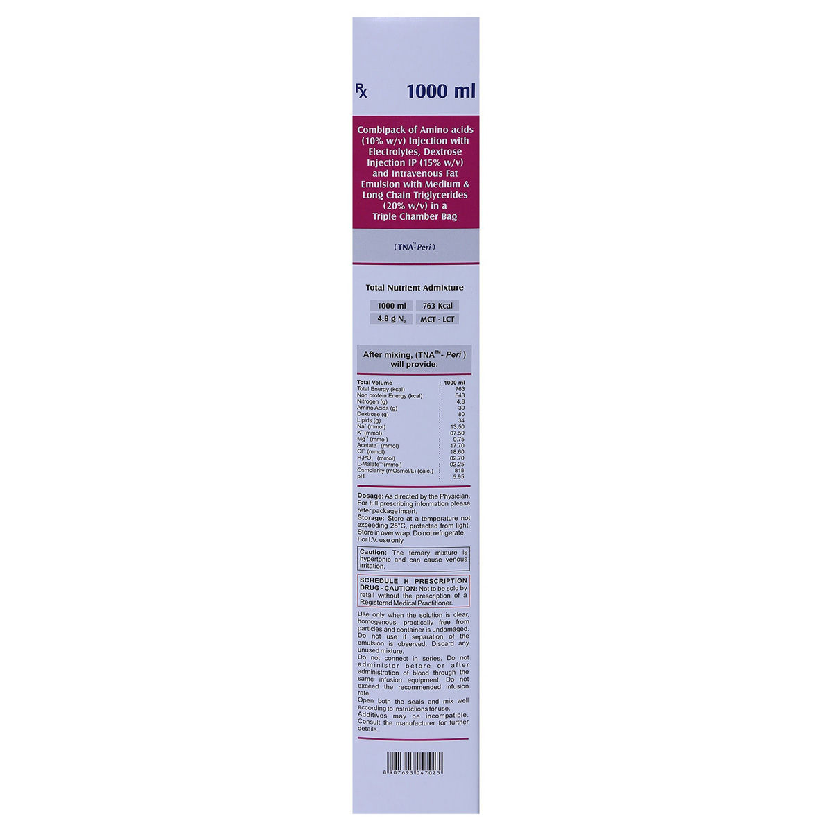 T N A Peri 1000 ml Price, Uses, Side Effects, Composition - Apollo Pharmacy