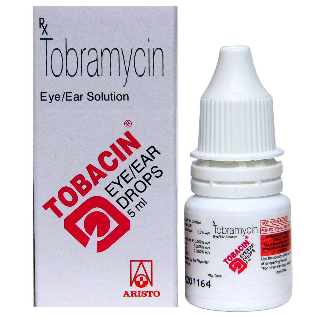 Tobacin Eye/Ear Drops 5 ml | Uses, Side Effects, Price | Apollo Pharmacy