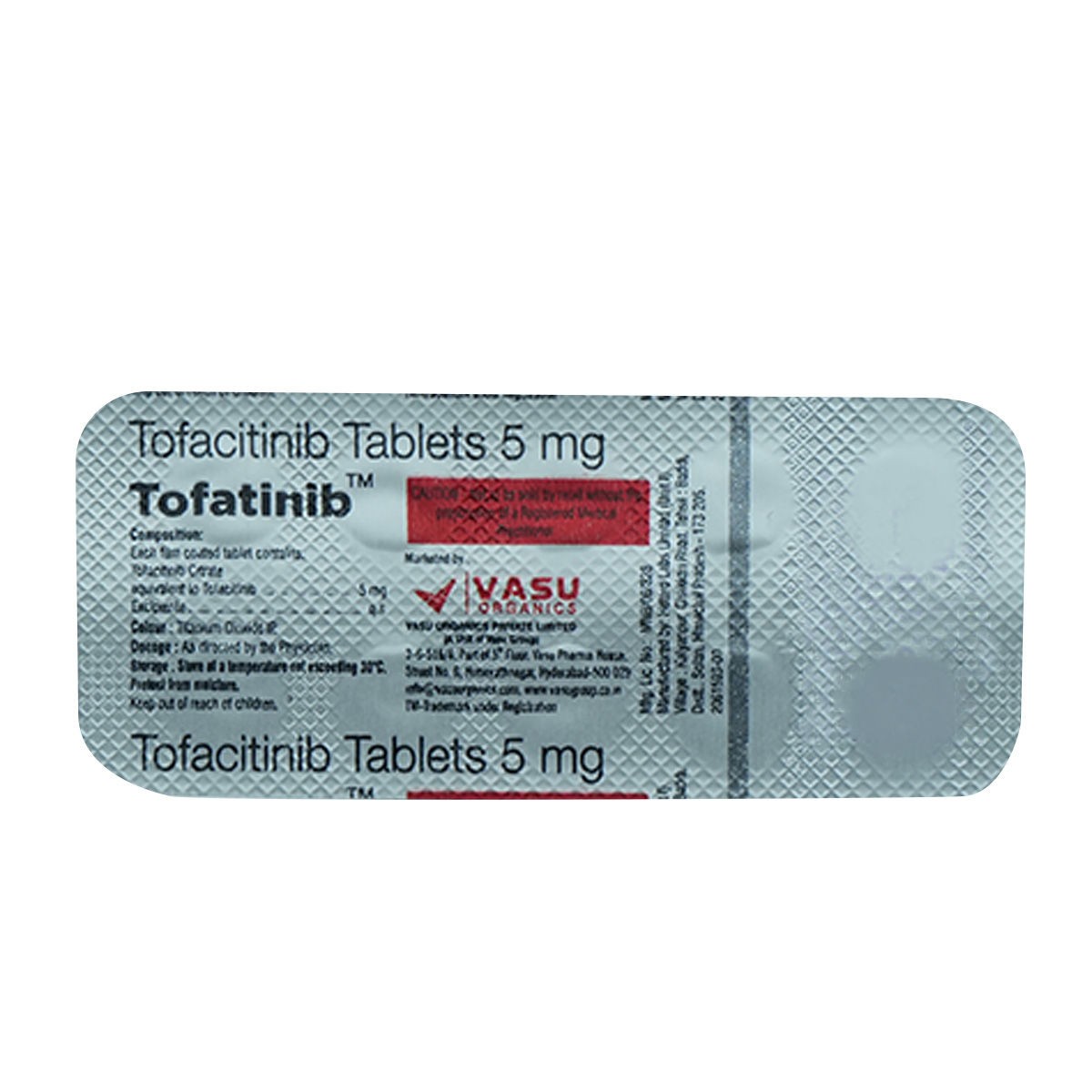 Tofatinib 5 Tablet 10's Price, Uses, Side Effects, Composition - Apollo ...