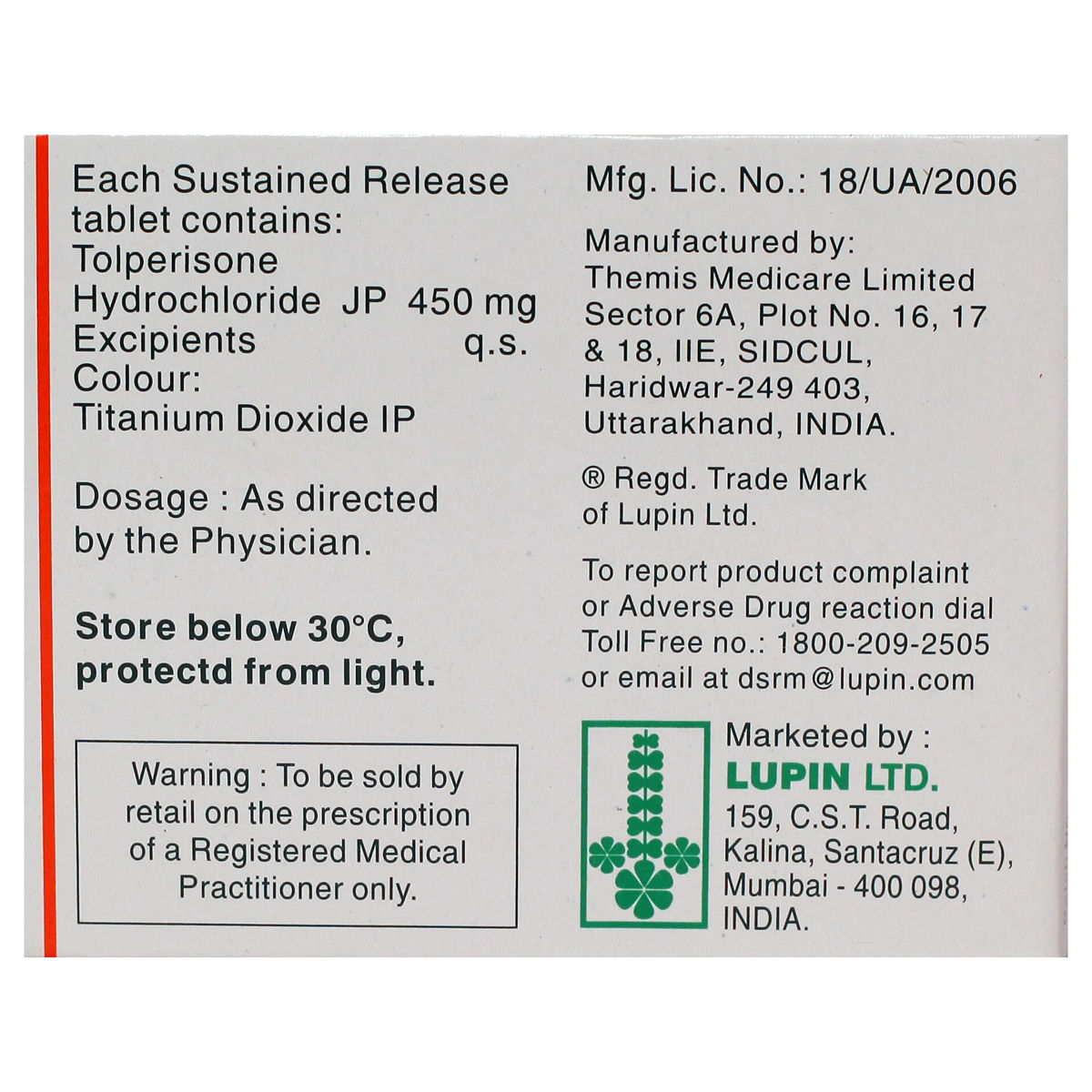 Tolifast SR Tablet 6's Price, Uses, Side Effects, Composition - Apollo ...