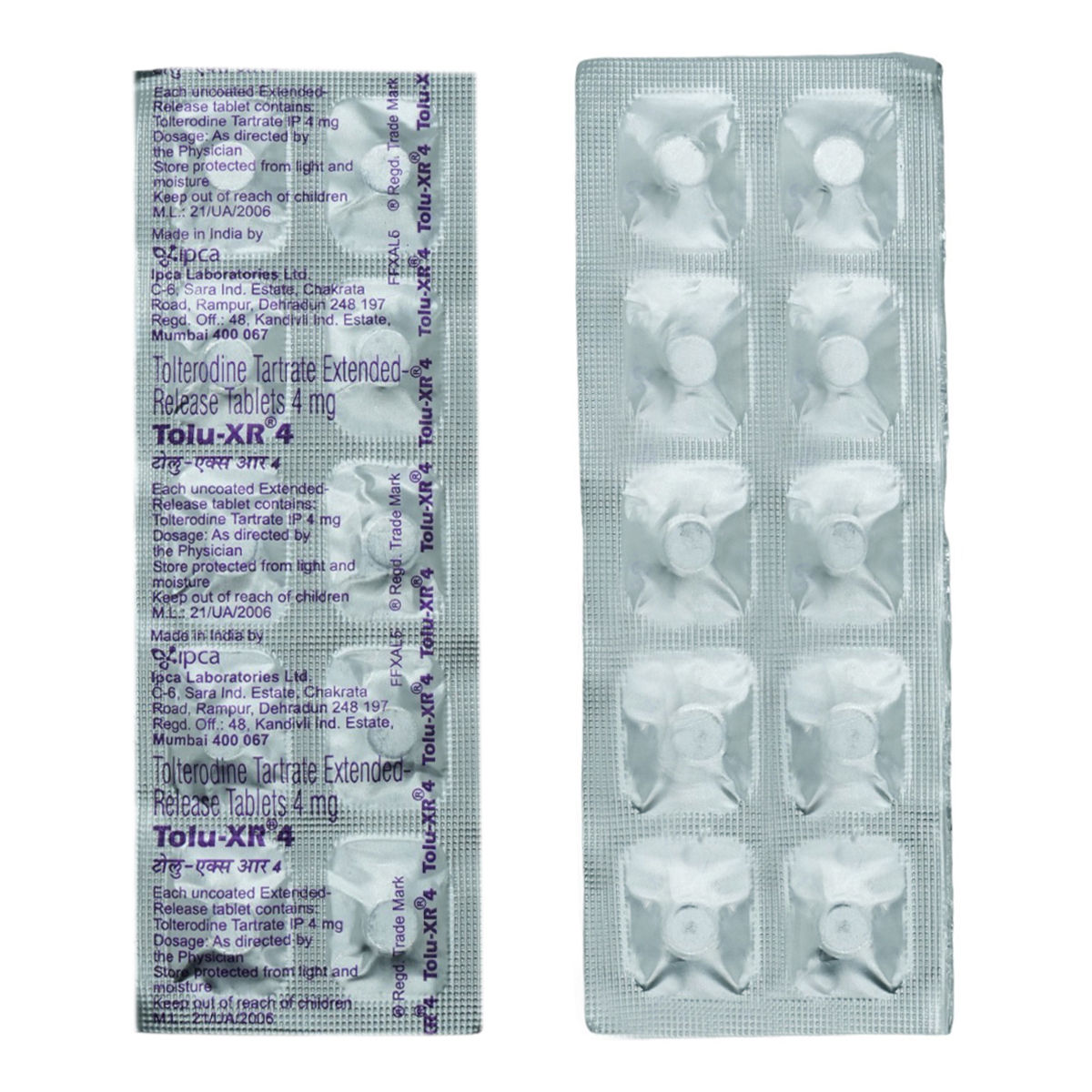 Tolu-XR 4 Tablet | Uses, Side Effects, Price | Apollo Pharmacy