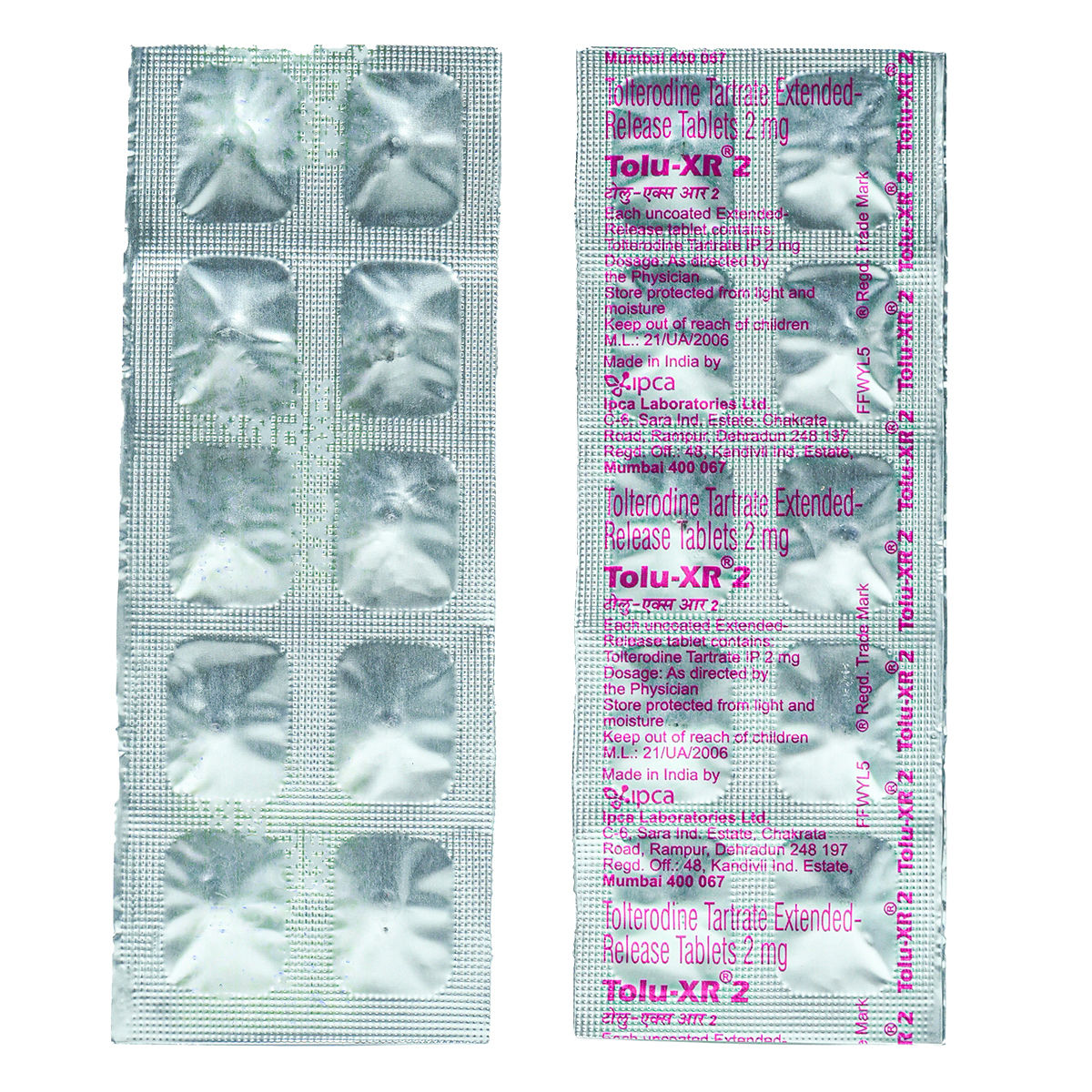 Tolu-XR 2 Tablet | Uses, Side Effects, Price | Apollo Pharmacy