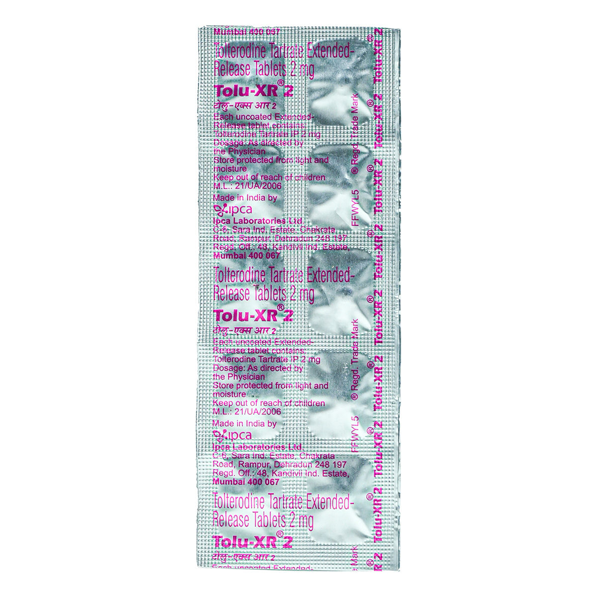 Tolu Xr 2mg Tablet 10's Price, Uses, Side Effects, Composition - Apollo ...