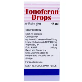 Tonoferon Drops | Uses, Side Effects, Price | Apollo Pharmacy