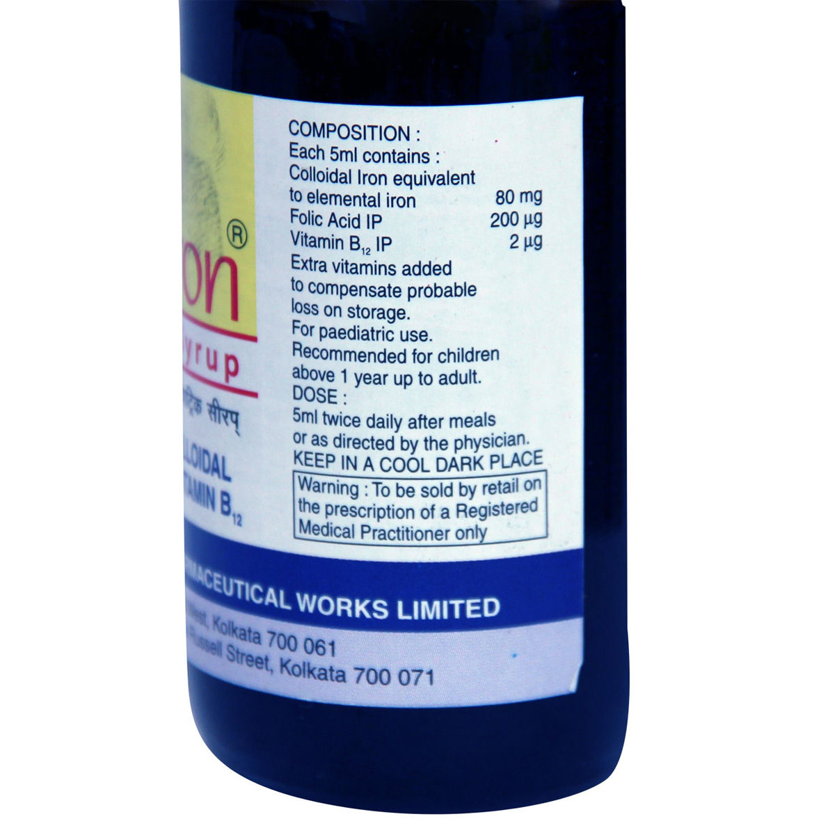 Tonoferon Paediatric Syrup | Uses, Side Effects, Price | Apollo Pharmacy