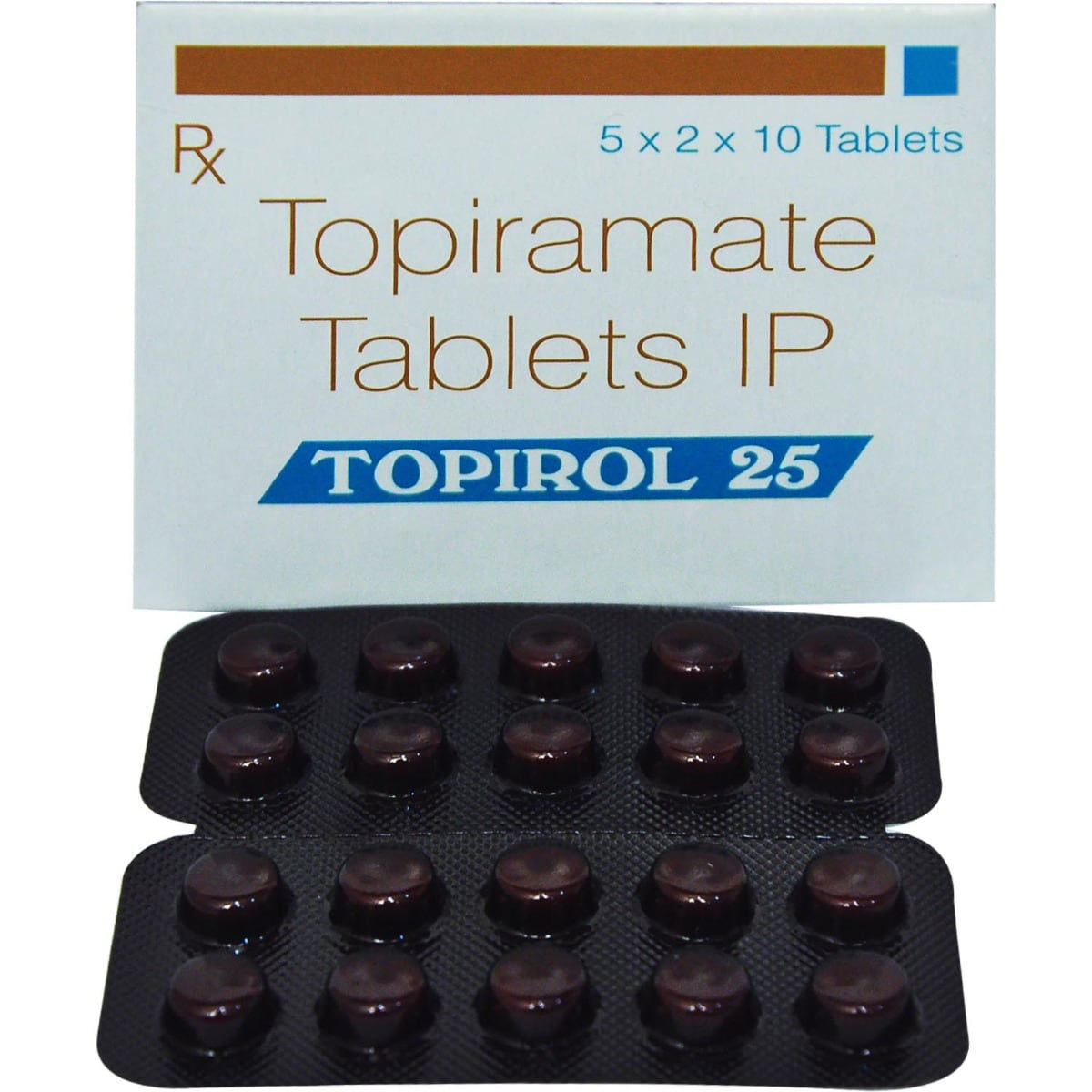 Topamac 25 mg Tablet 10's Price, Uses, Side Effects, Composition ...