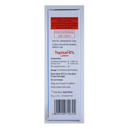 Topisal-6% Skin Lotion, 50 ml | Uses, Side Effects, Price | Apollo Pharmacy