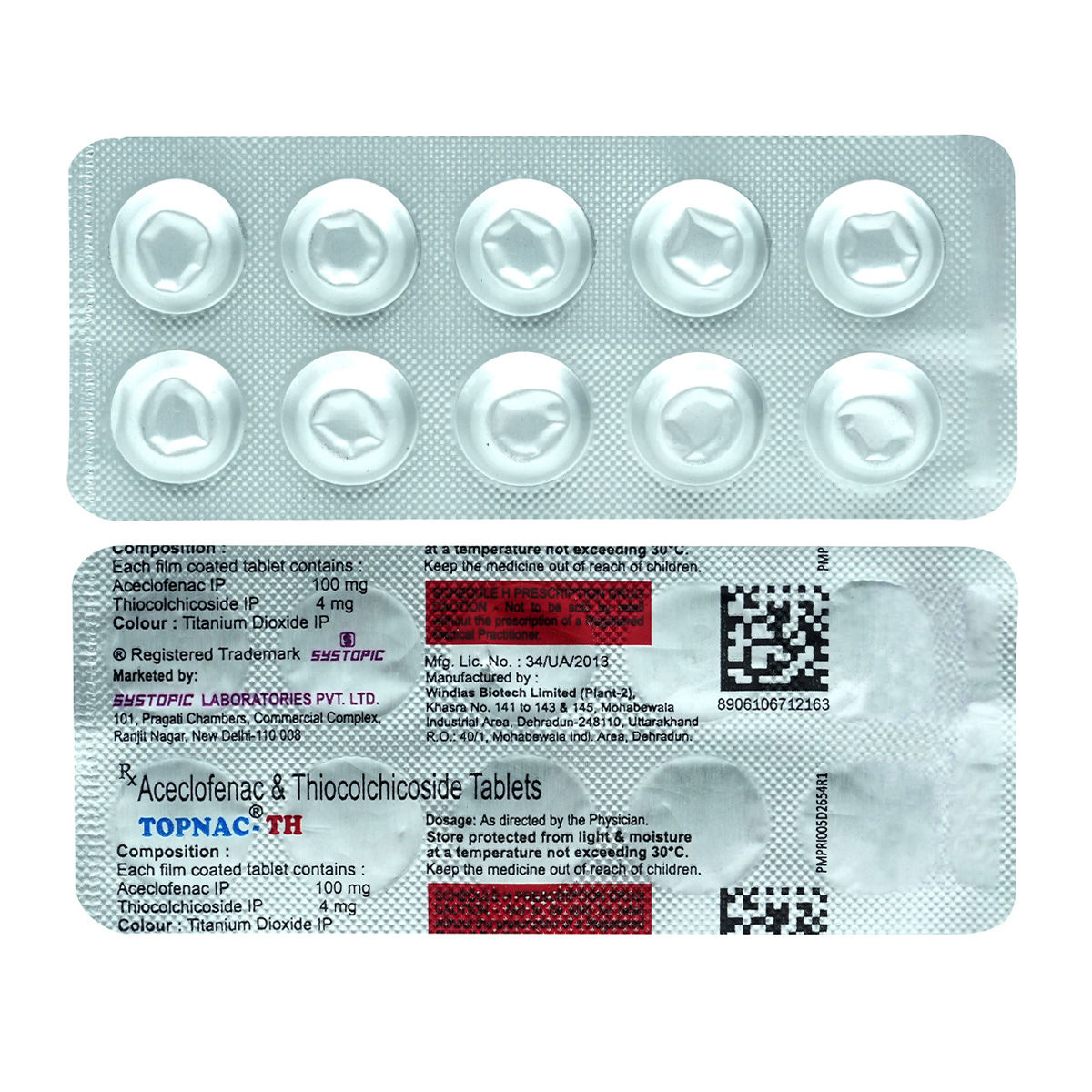 Topnac-Th Tablet 10'S Price, Uses, Side Effects, Composition - Apollo ...