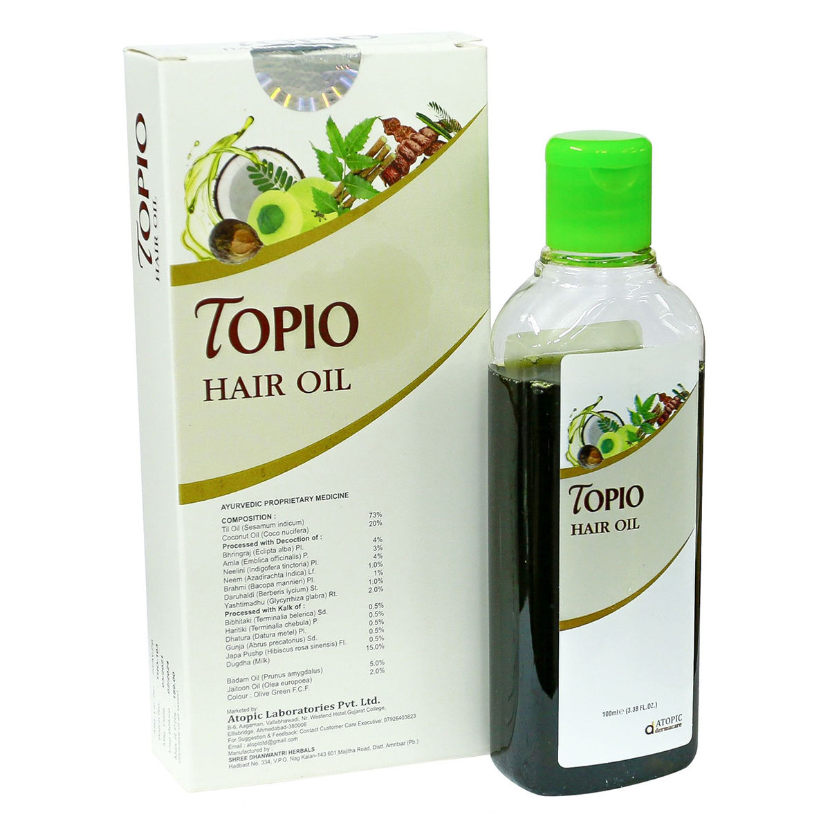 Topio Hair Oil | Uses, Side Effects, Price | Apollo Pharmacy