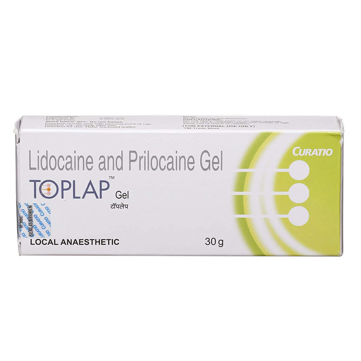 Toplap Gel 30 gm Price, Uses, Side Effects, Composition - Apollo Pharmacy