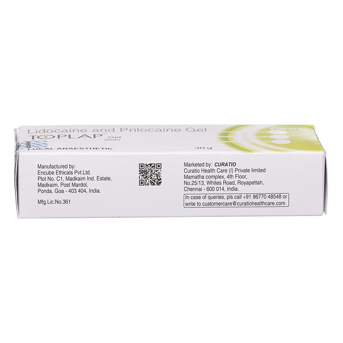 Toplap Gel | Uses, Side Effects, Price | Apollo Pharmacy