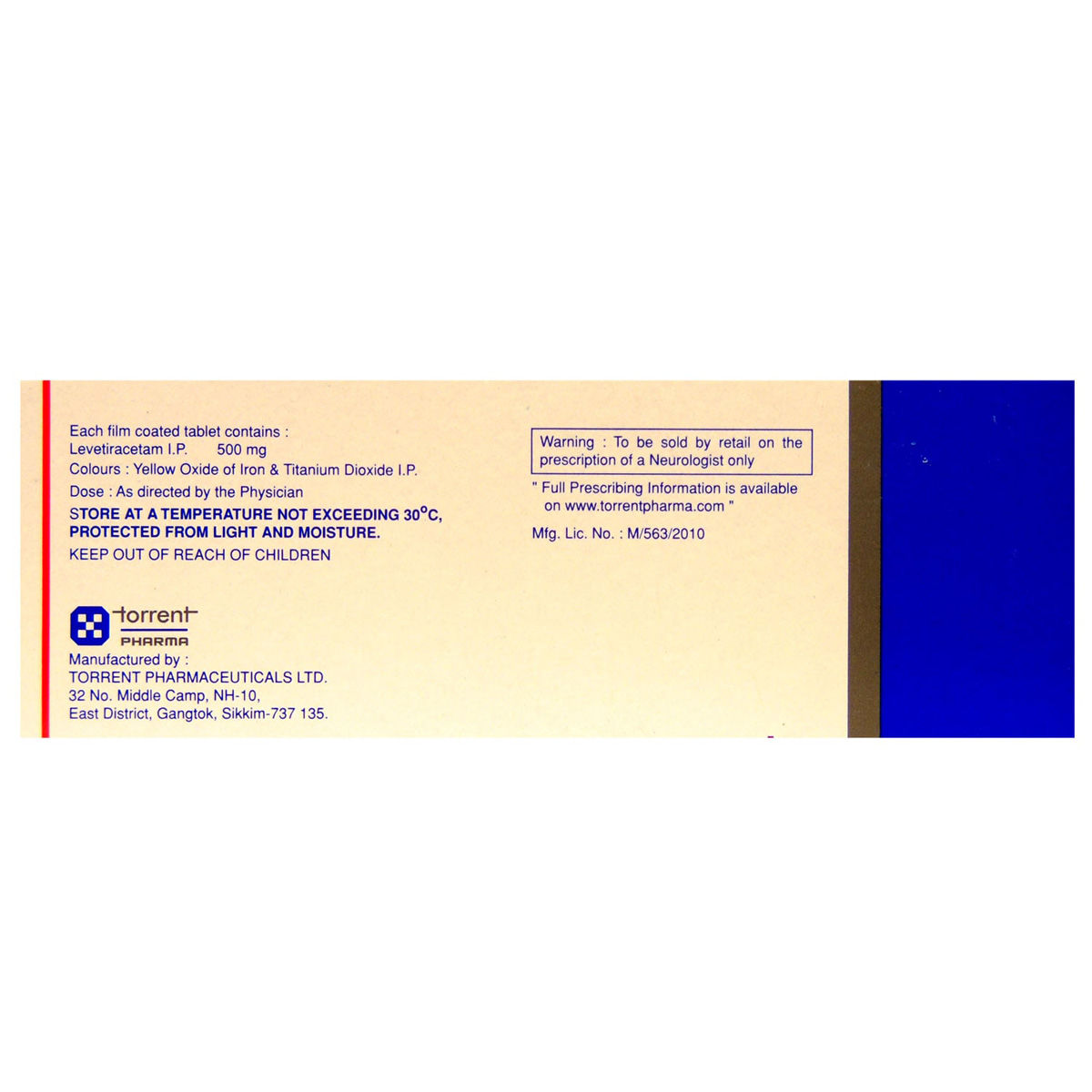 Torleva 500 Tablet 10's Price, Uses, Side Effects, Composition - Apollo ...