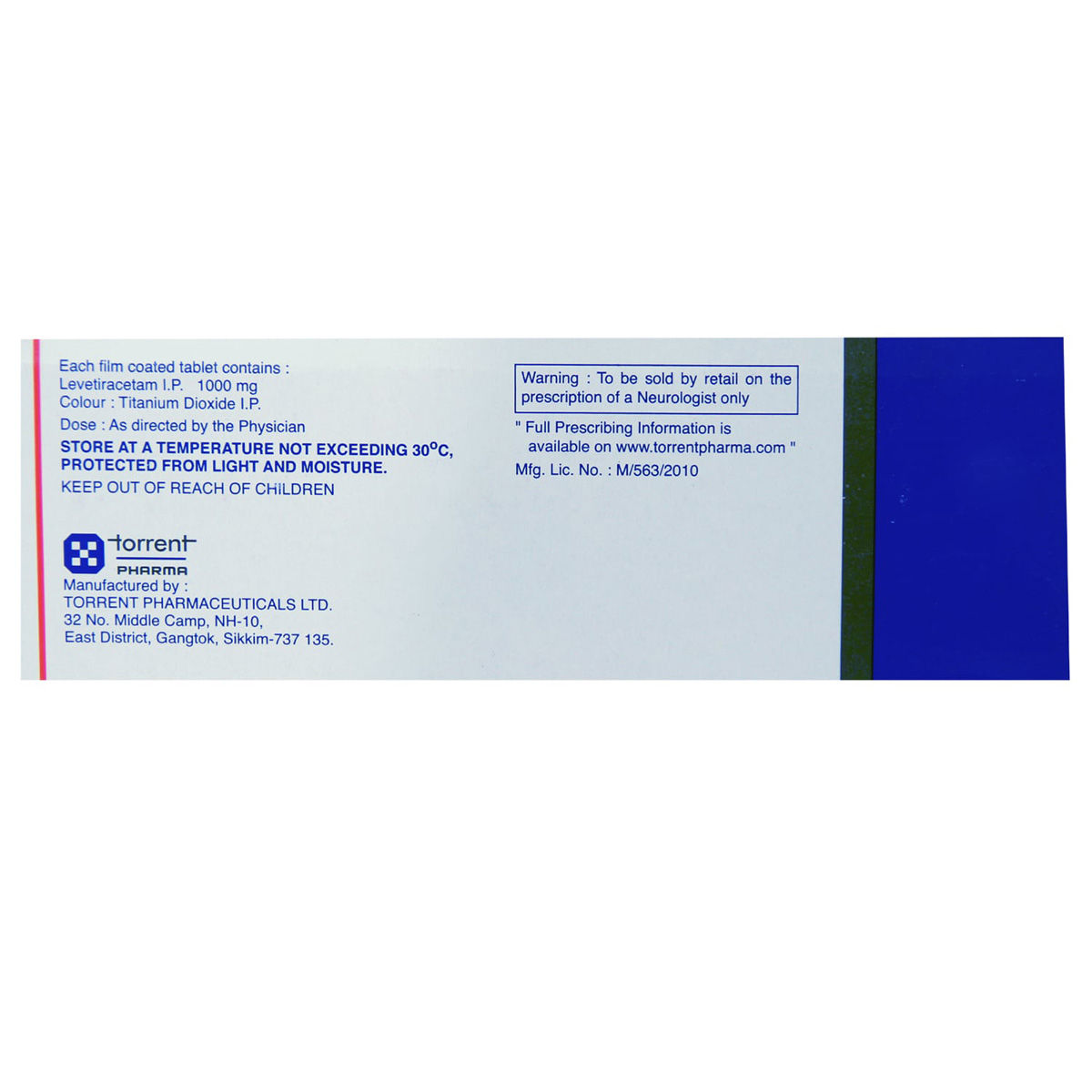 Torleva 1000 Tablet 10's Price, Uses, Side Effects, Composition ...