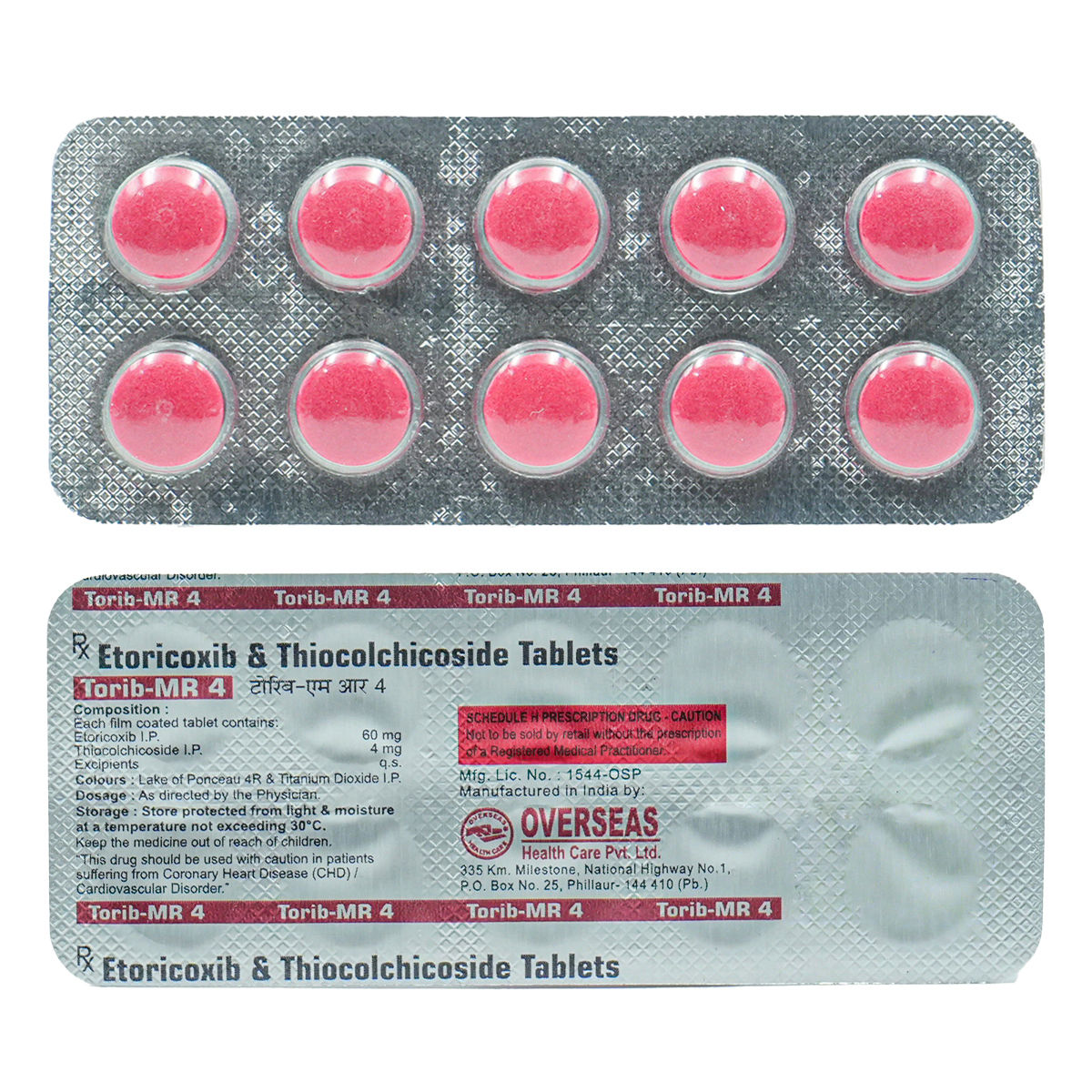 Torib-Mr 4/60mg Tablet | Uses, Side Effects, Price | Apollo Pharmacy