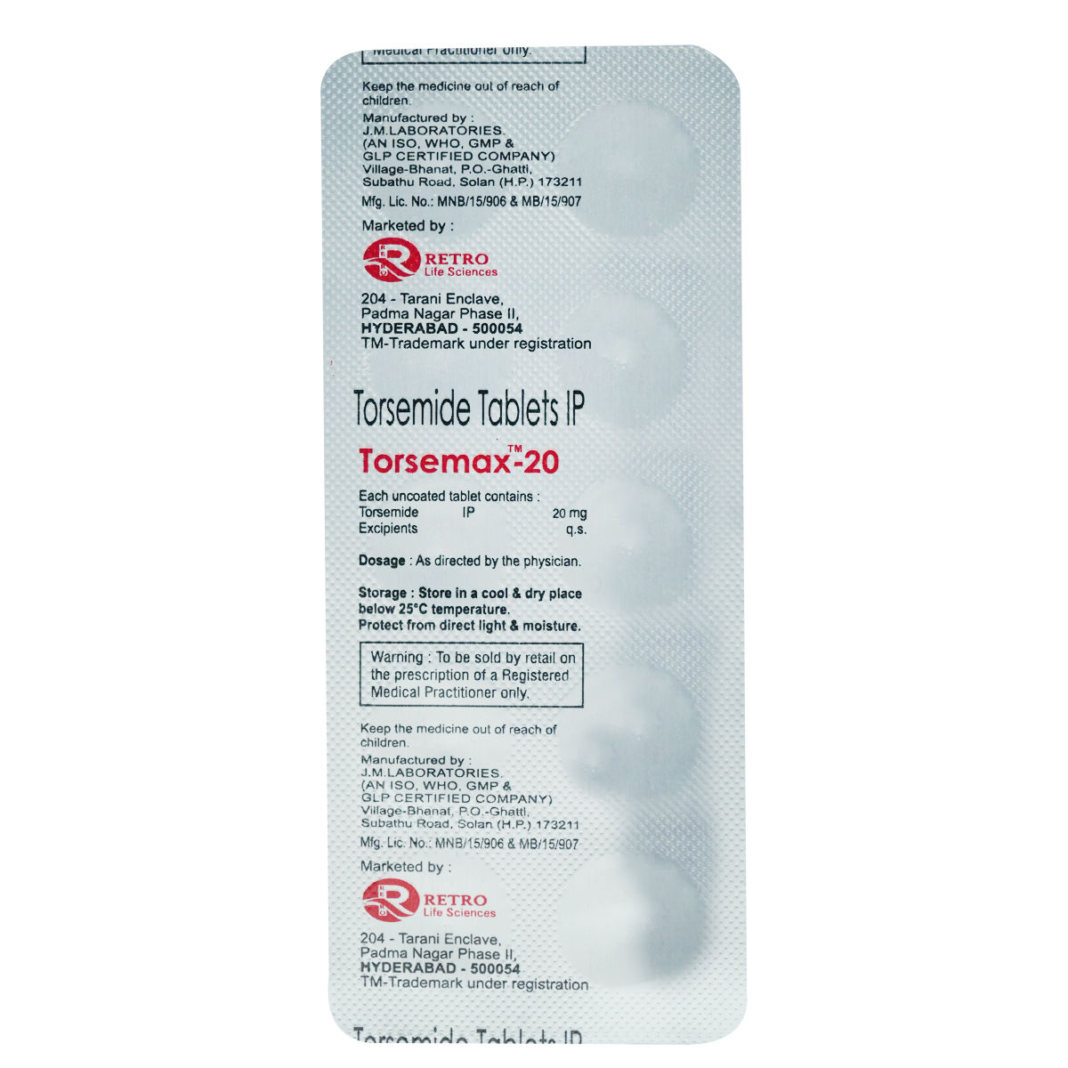 Torsemax-20 Tablet | Uses, Side Effects, Price | Apollo Pharmacy
