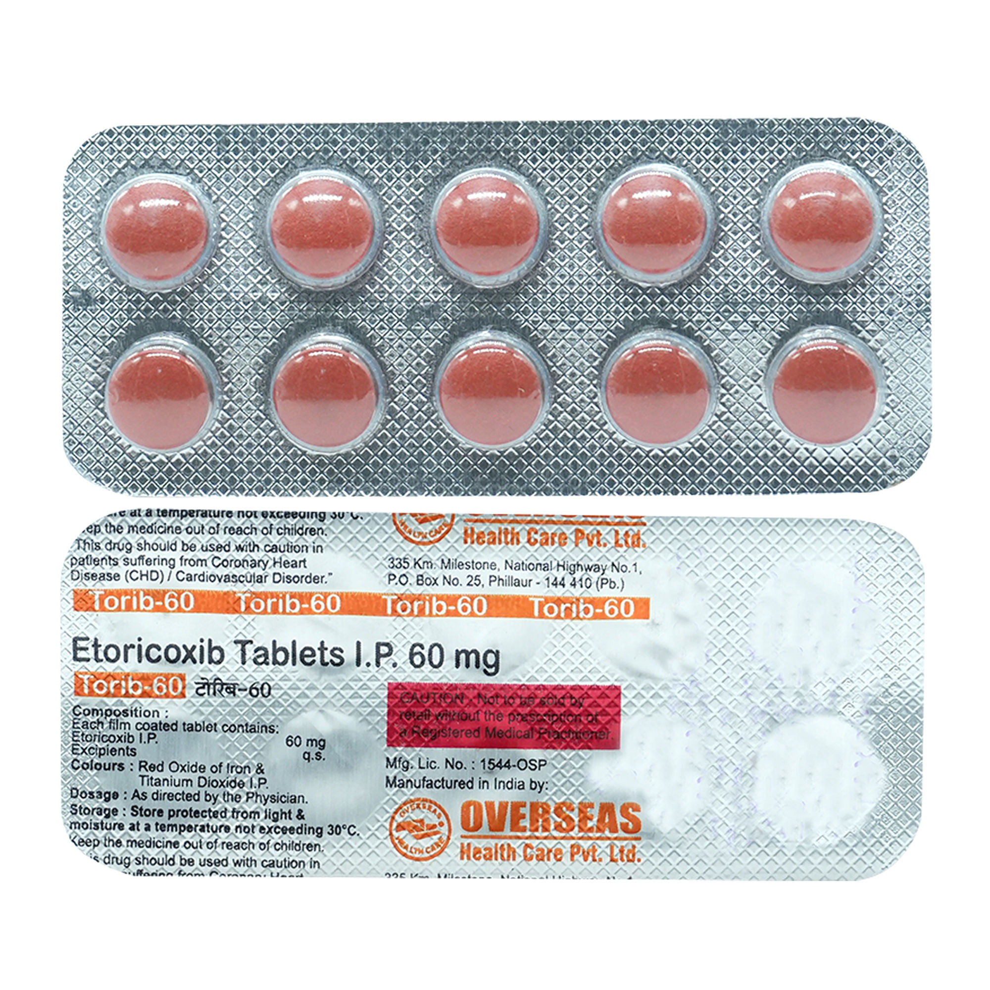 Torib-60 Tablet | Uses, Side Effects, Price | Apollo Pharmacy