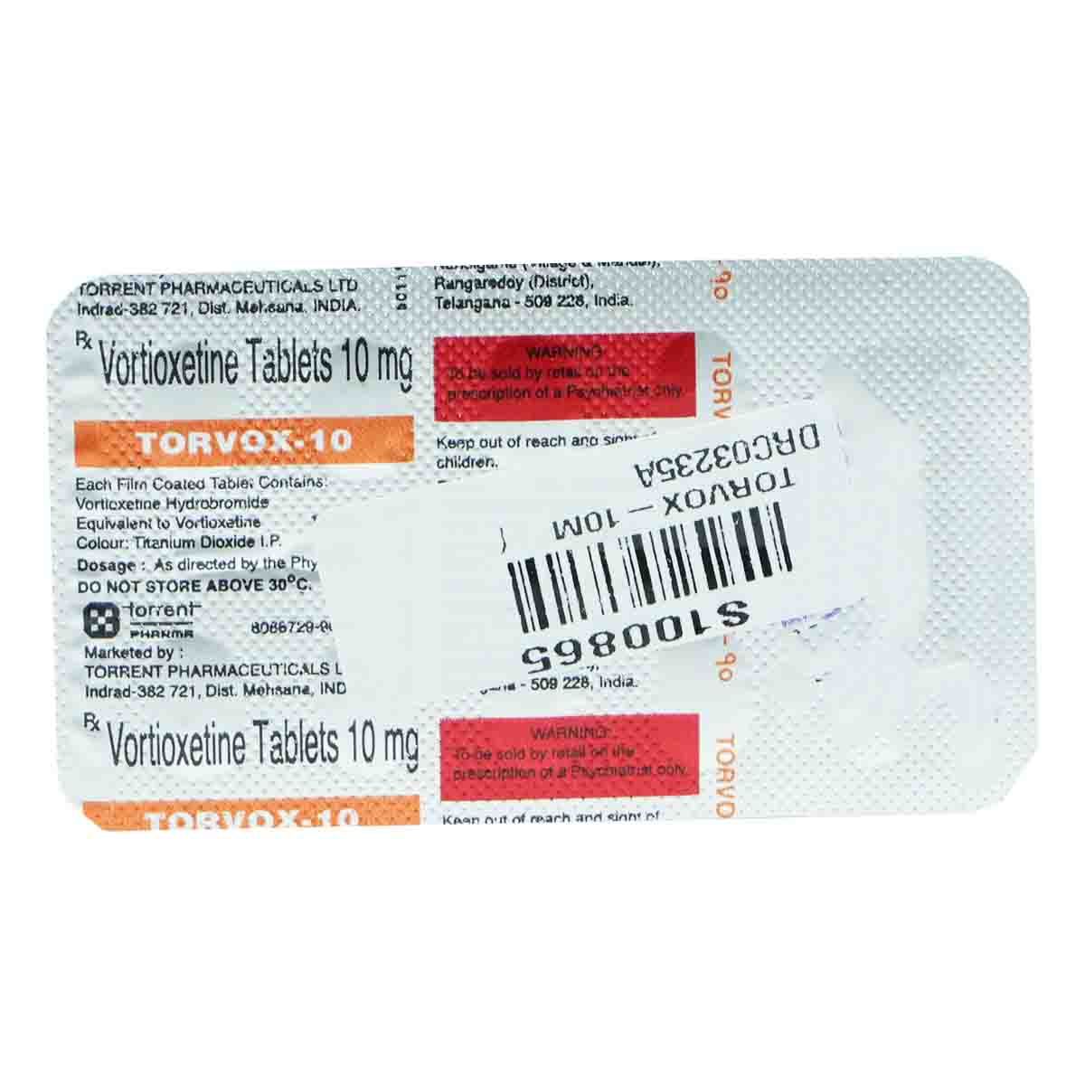 Torvox-10 Tablet 10's Price, Uses, Side Effects, Composition - Apollo ...