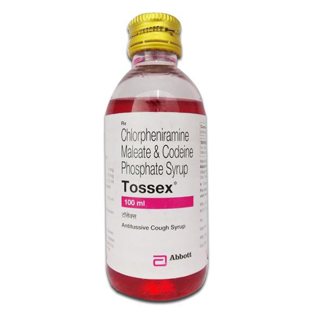 Tossex Antitussive Cough Syrup 100 ml | Uses, Side Effects, Price ...