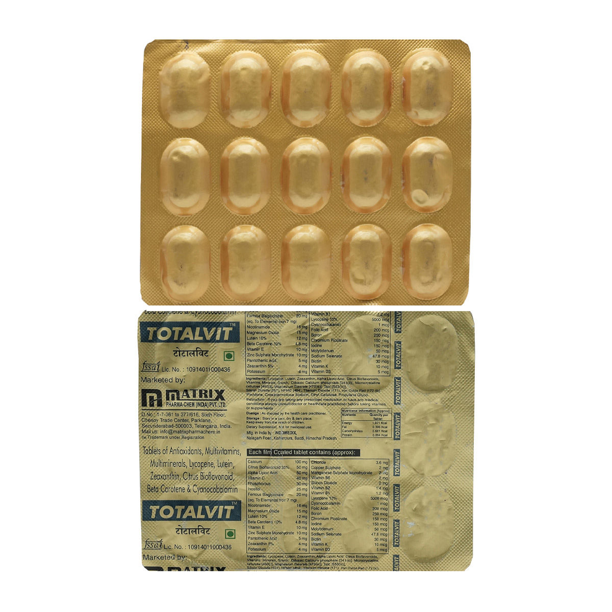 Totalvit Tablet | Uses, Side Effects, Price | Apollo Pharmacy