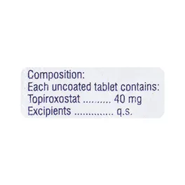 Toxur 40 Tablet | Uses, Side Effects, Price | Apollo Pharmacy