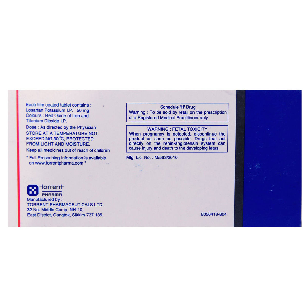 Tozaar 50 Tablet 10's Price, Uses, Side Effects, Composition - Apollo ...