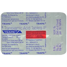 Trapic Tablet | Uses, Side Effects, Price | Apollo Pharmacy