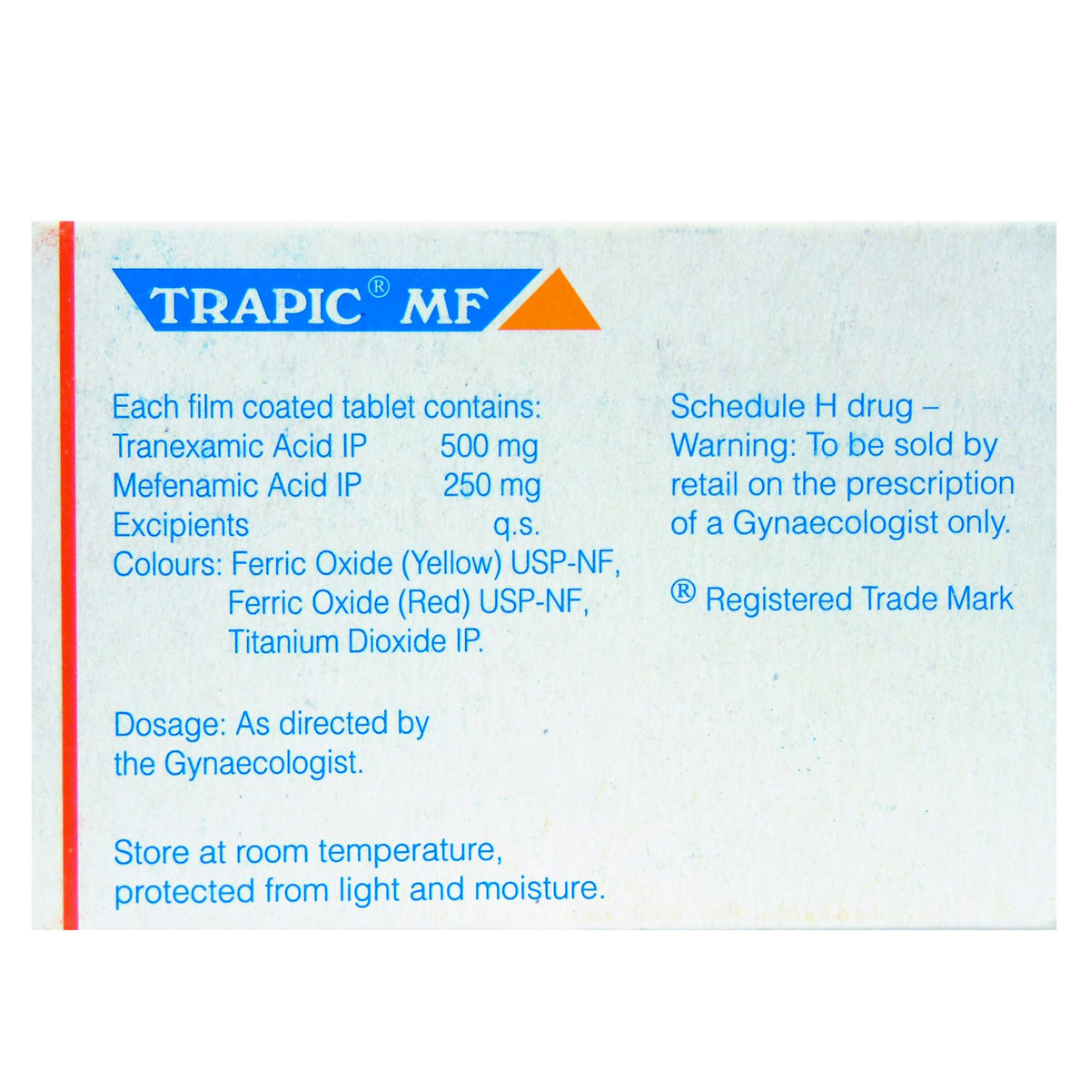 Trapic MF Tablet 10's Price, Uses, Side Effects, Composition - Apollo ...