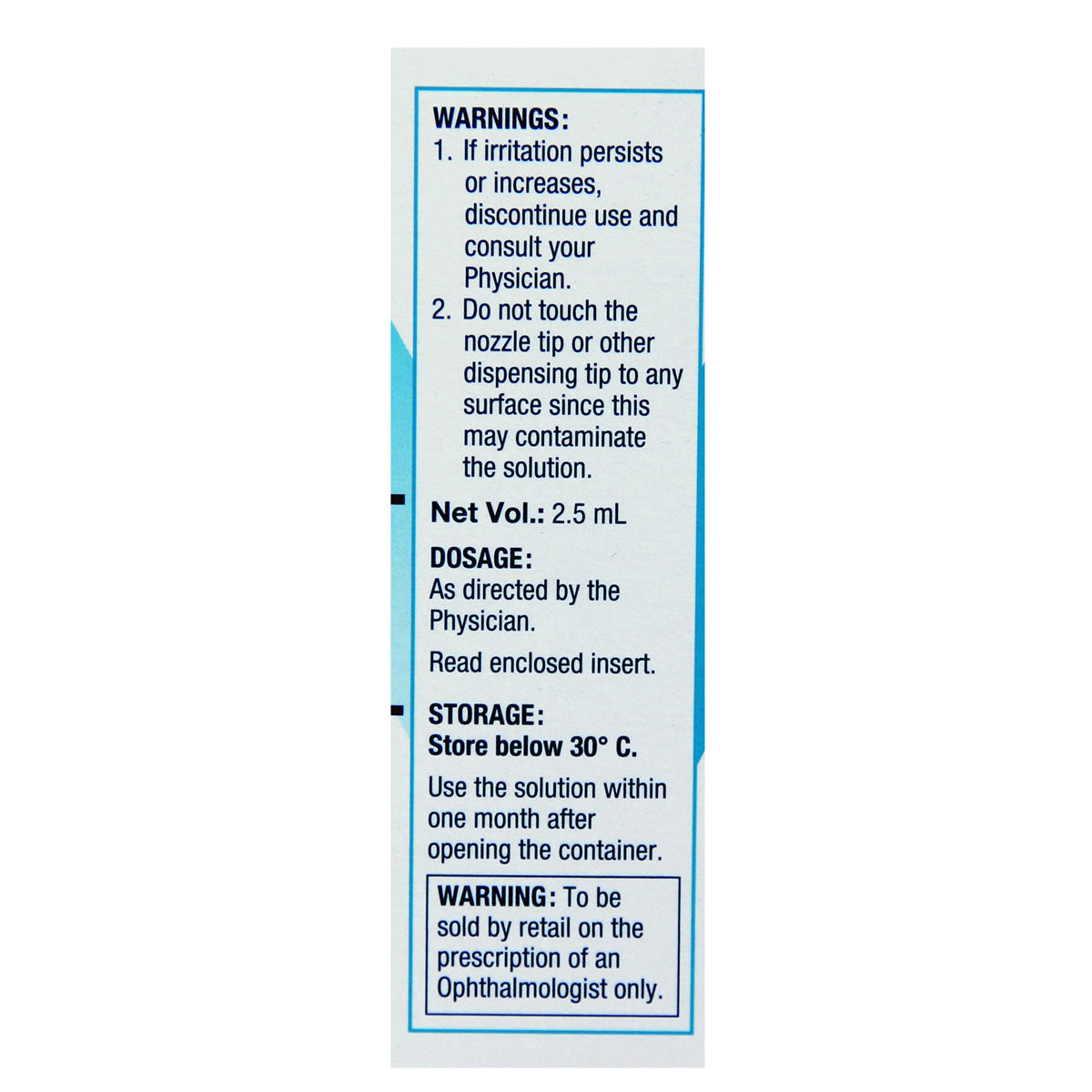 Travatan Drops 2.5 ml Price, Uses, Side Effects, Composition - Apollo ...