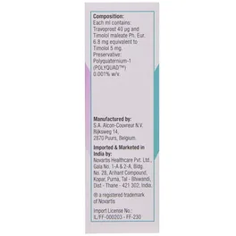 Travacom Eye Drops | Uses, Side Effects, Price | Apollo Pharmacy