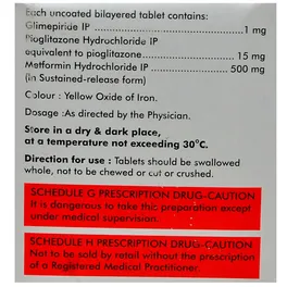 Tripride 1 Tablet | Uses, Side Effects, Price | Apollo Pharmacy