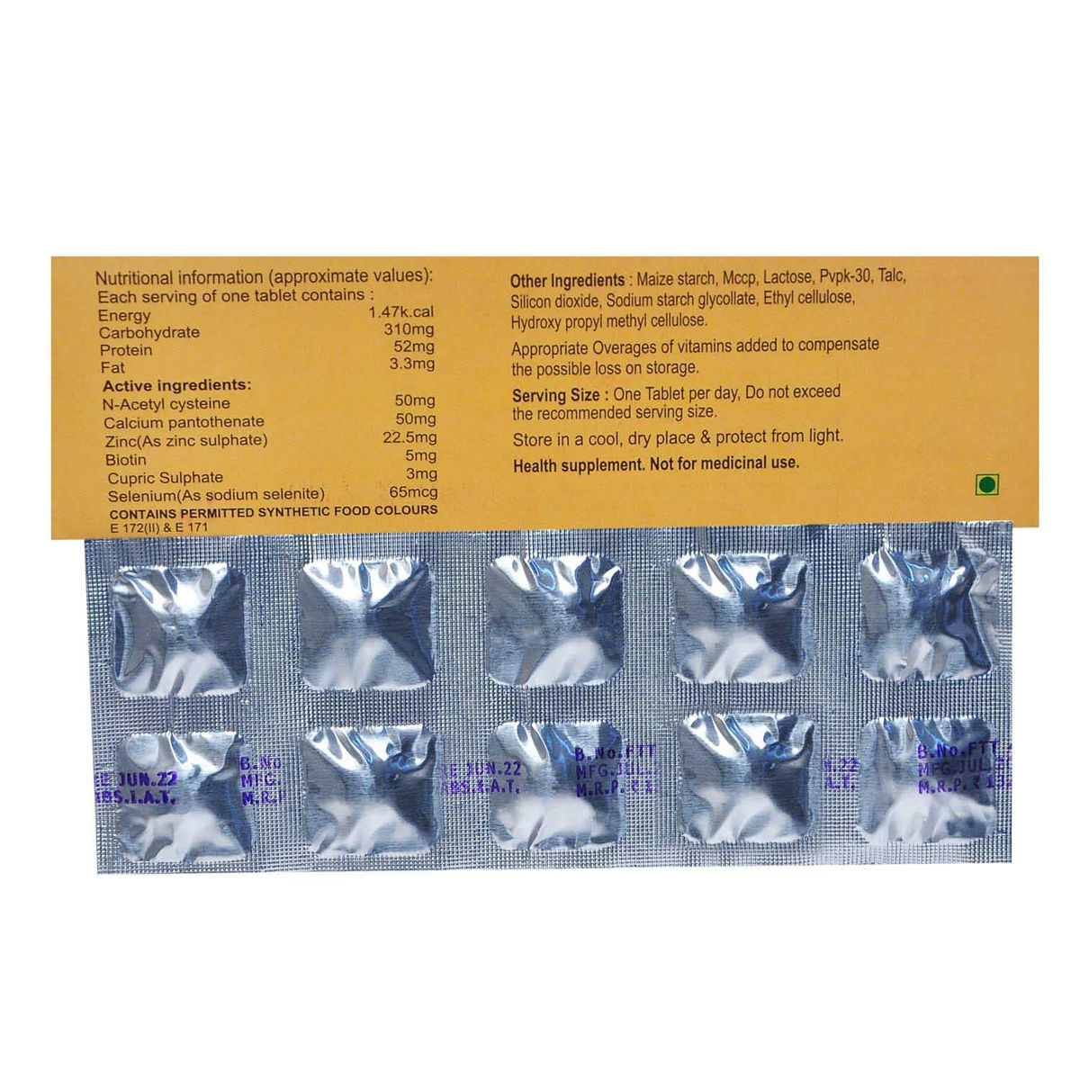 Trichoton Tablet 10's Price, Uses, Side Effects, Composition - Apollo ...