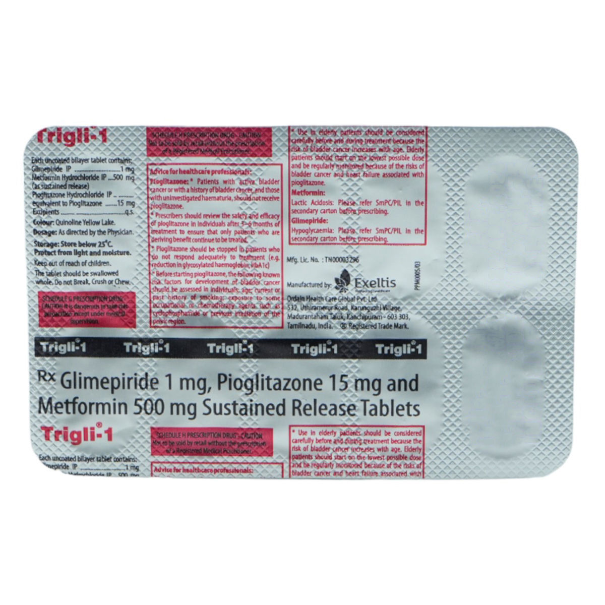 TRIGLI 1MG TABLET | Uses, Side Effects, Price | Apollo Pharmacy