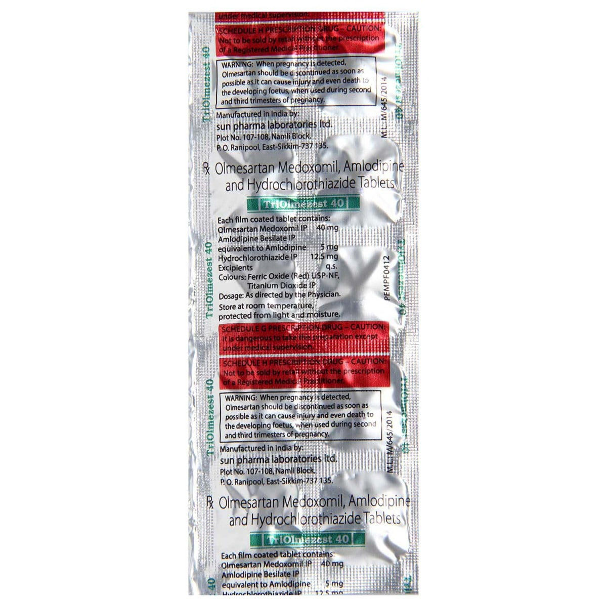 Triolmezest 40 Tablet | Uses, Side Effects, Price | Apollo Pharmacy