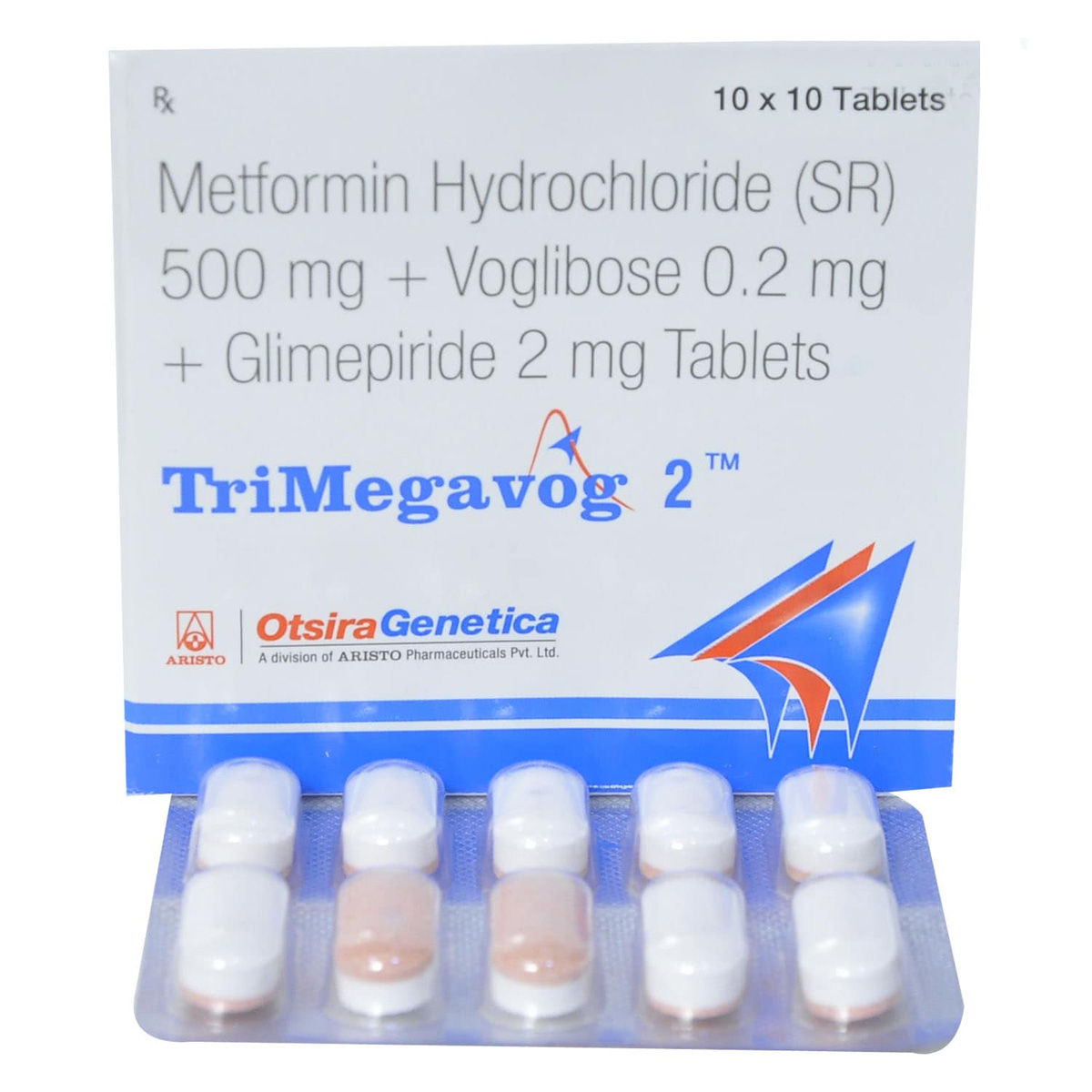 TriMegavog 2 Tablet 10's Price, Uses, Side Effects, Composition ...