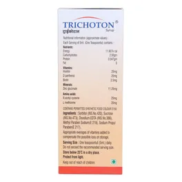Trichoton Syrup | Uses, Side Effects, Price | Apollo Pharmacy
