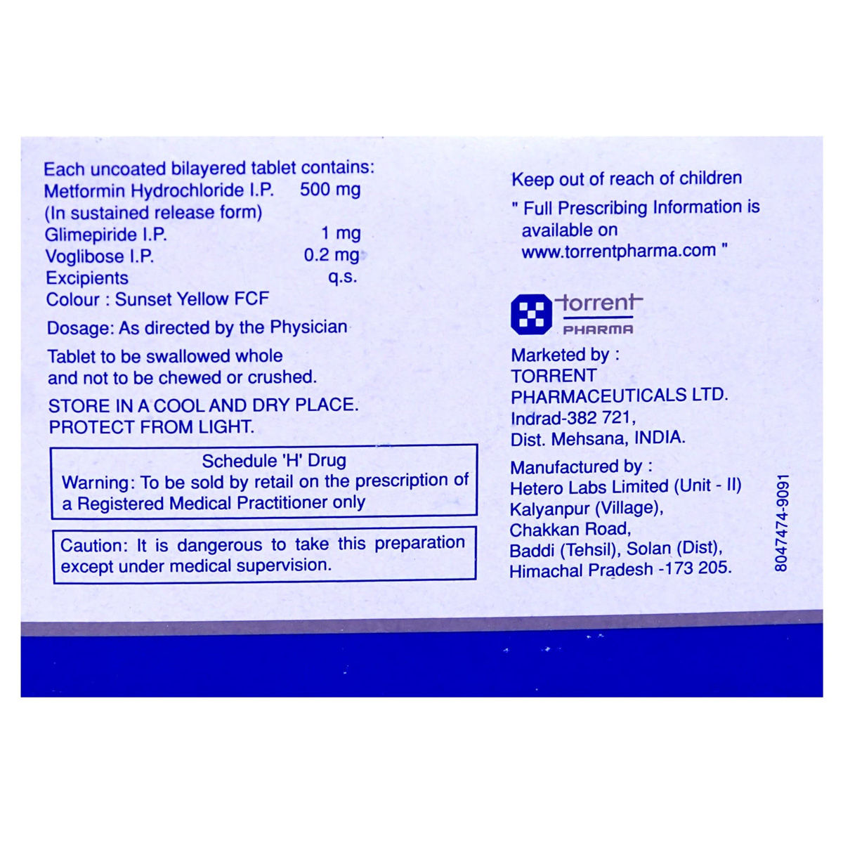 Trivoglitor 1 Tablet 10's Price, Uses, Side Effects, Composition ...