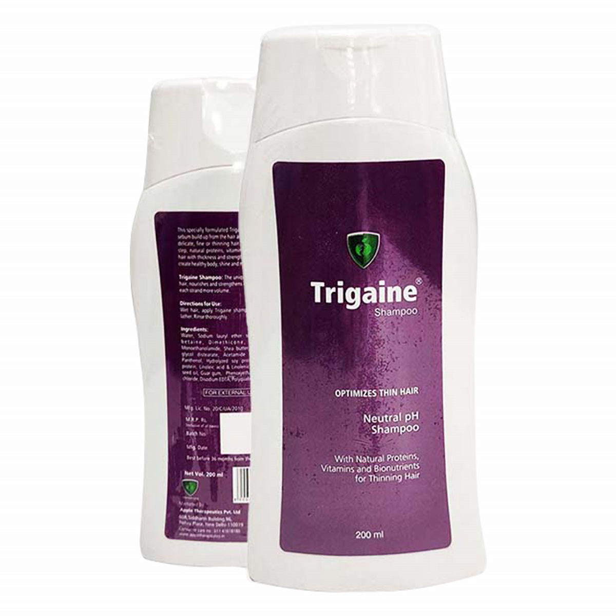 Trigaine Shampoo, 200 ml Price, Uses, Side Effects, Composition ...