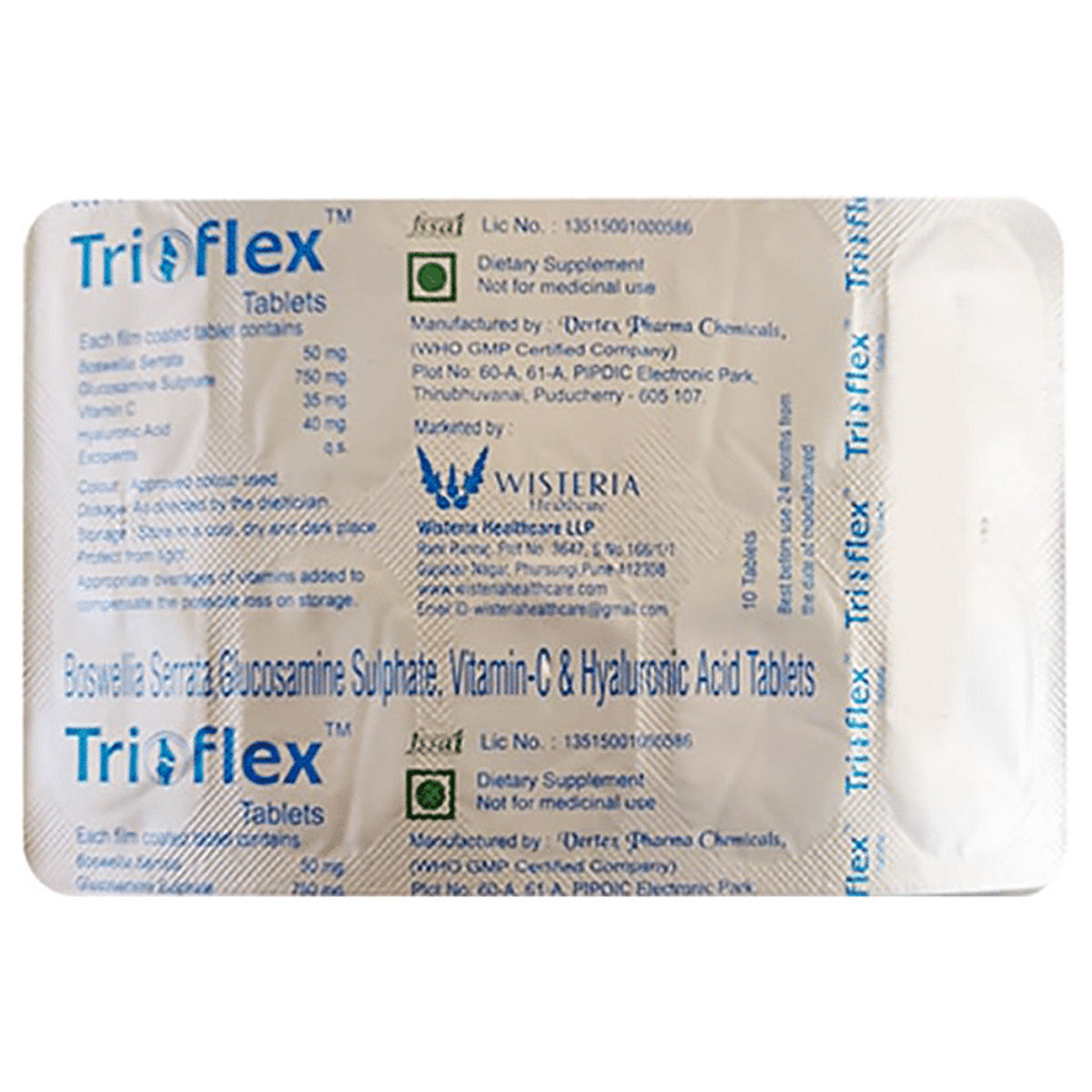 Trioflex Tablet | Uses, Side Effects, Price | Apollo Pharmacy
