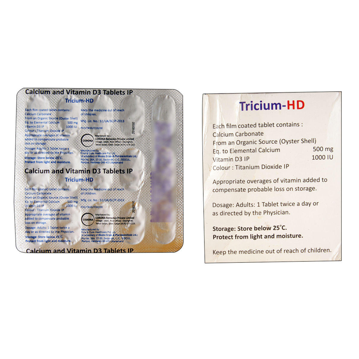 Tricium-HD Tablet | Uses, Side Effects, Price | Apollo Pharmacy