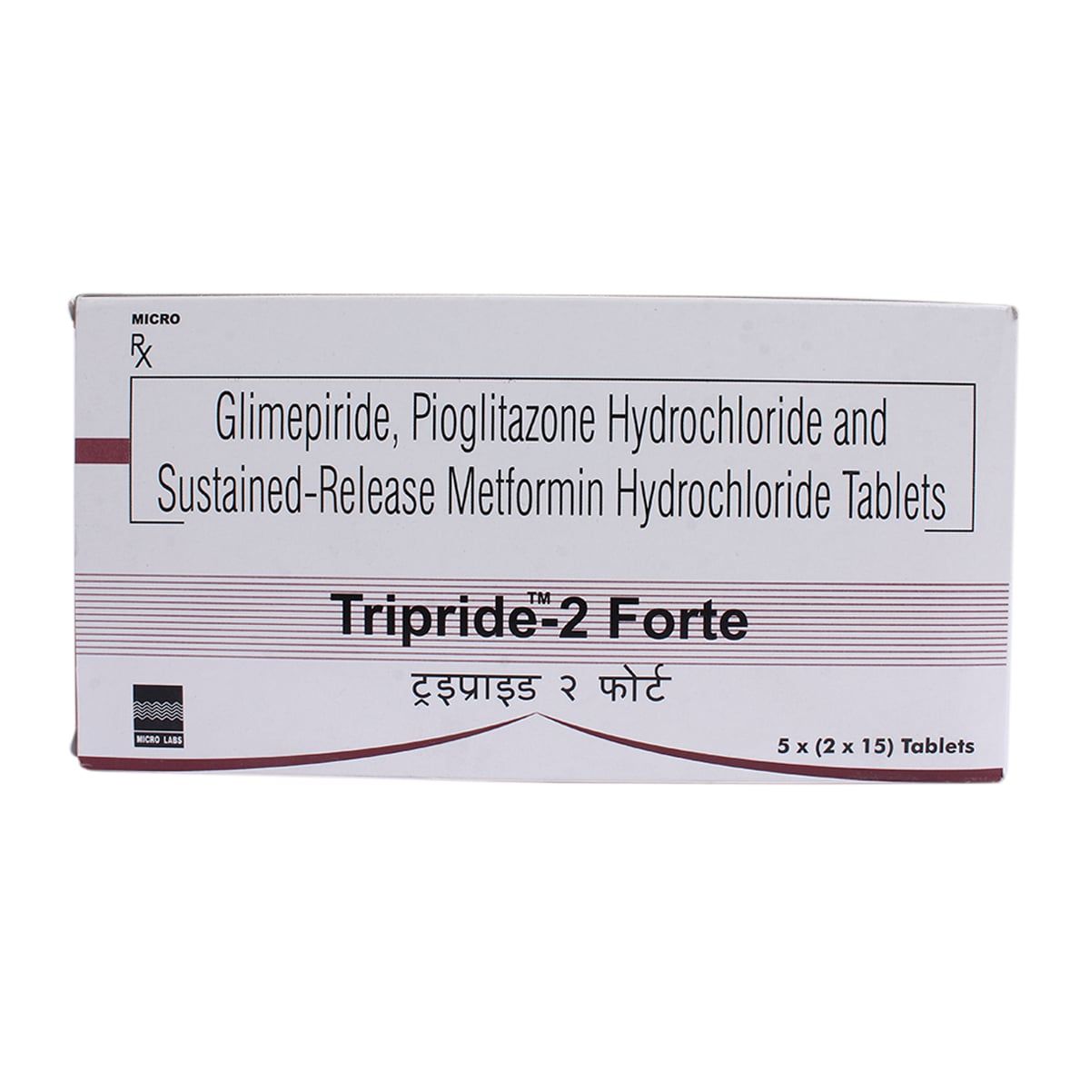 Tripride-2 Forte Tablet 15's Price, Uses, Side Effects, Composition ...