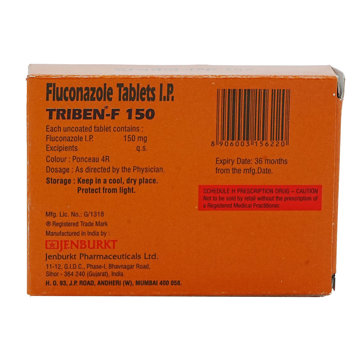 Triben-F 150 Tablet 2's Price, Uses, Side Effects, Composition - Apollo ...
