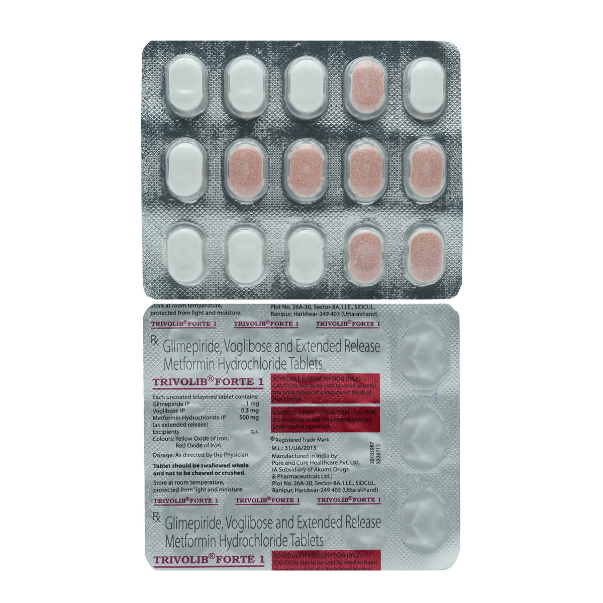 Trivolib Forte 1 Tablet | Uses, Side Effects, Price | Apollo Pharmacy