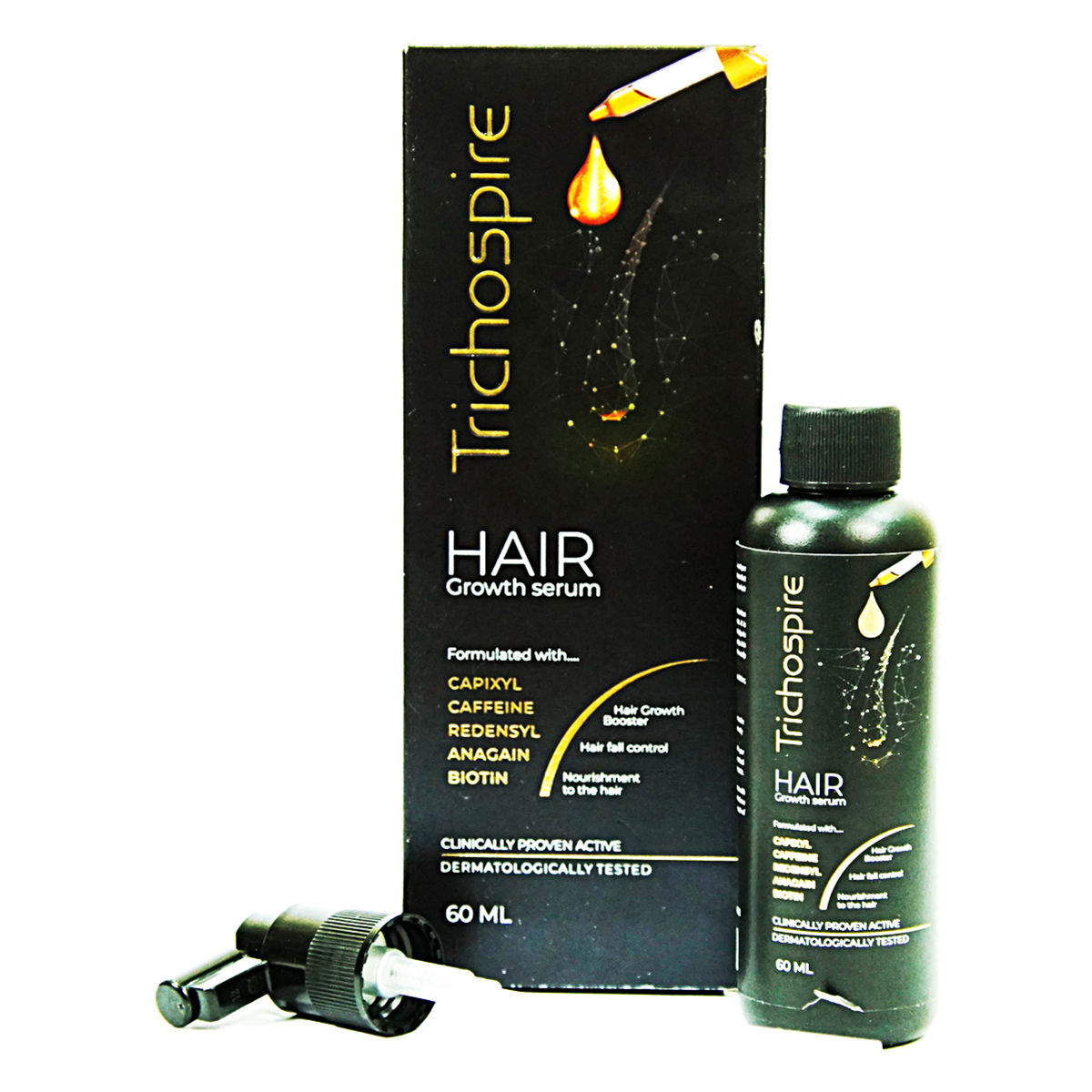 Trichospire Hair Growth Serum | Uses, Side Effects, Price | Apollo Pharmacy