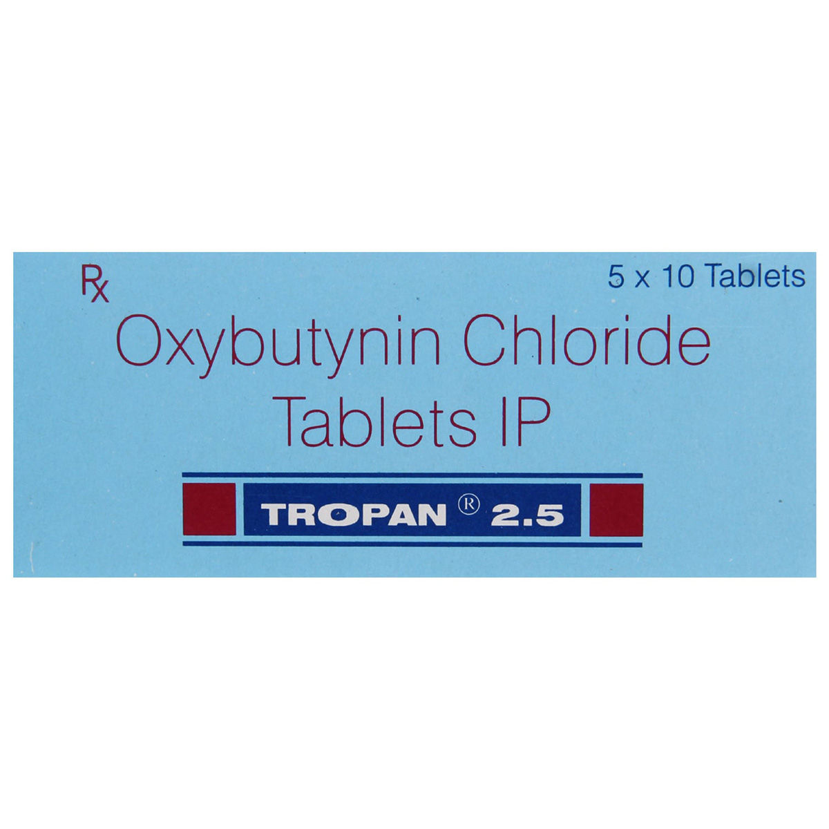 Tropan 2.5 Tablet | Uses, Side Effects, Price | Apollo Pharmacy