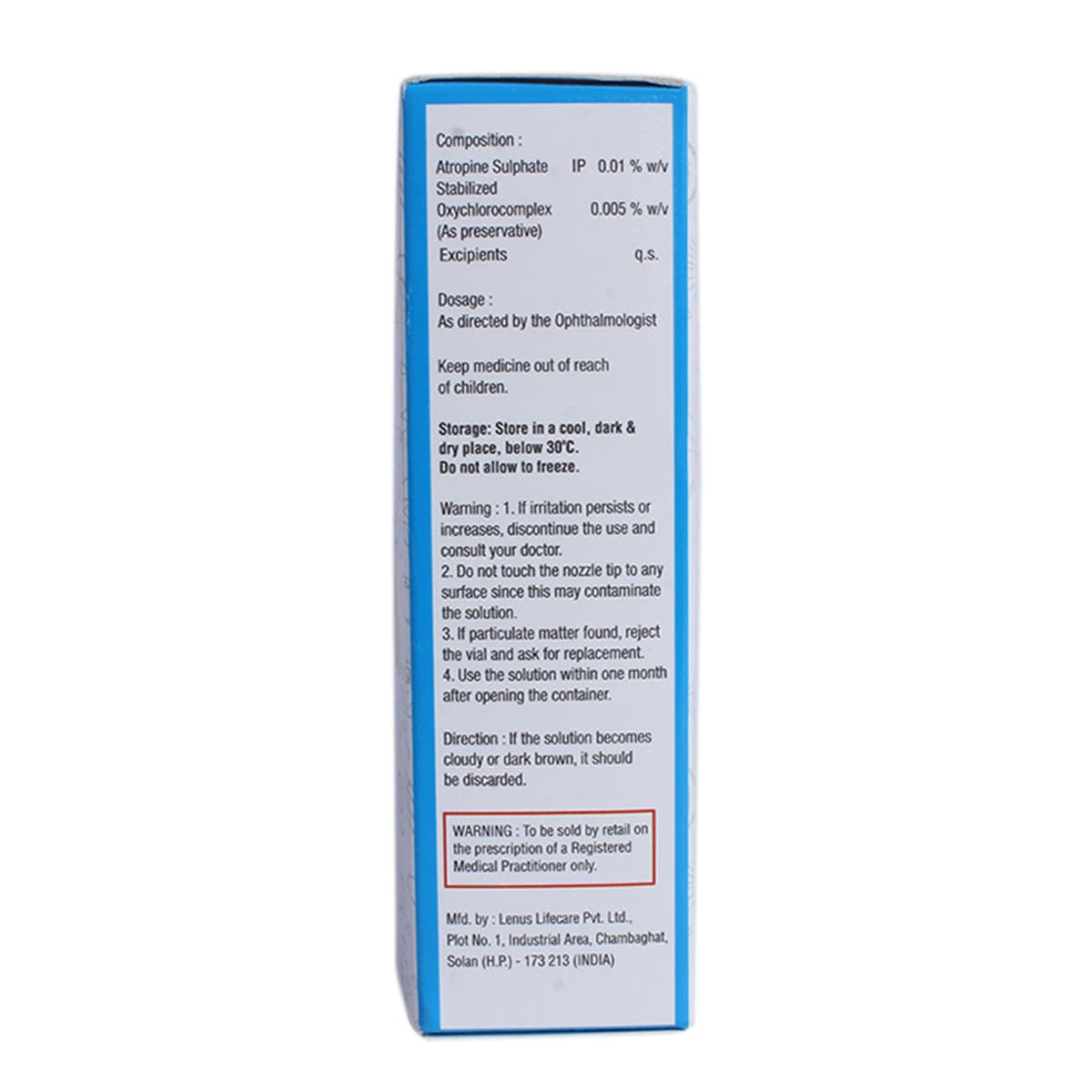 Tropin 0.01%W/V Paed Eye Drops 5Ml Price, Uses, Side Effects ...