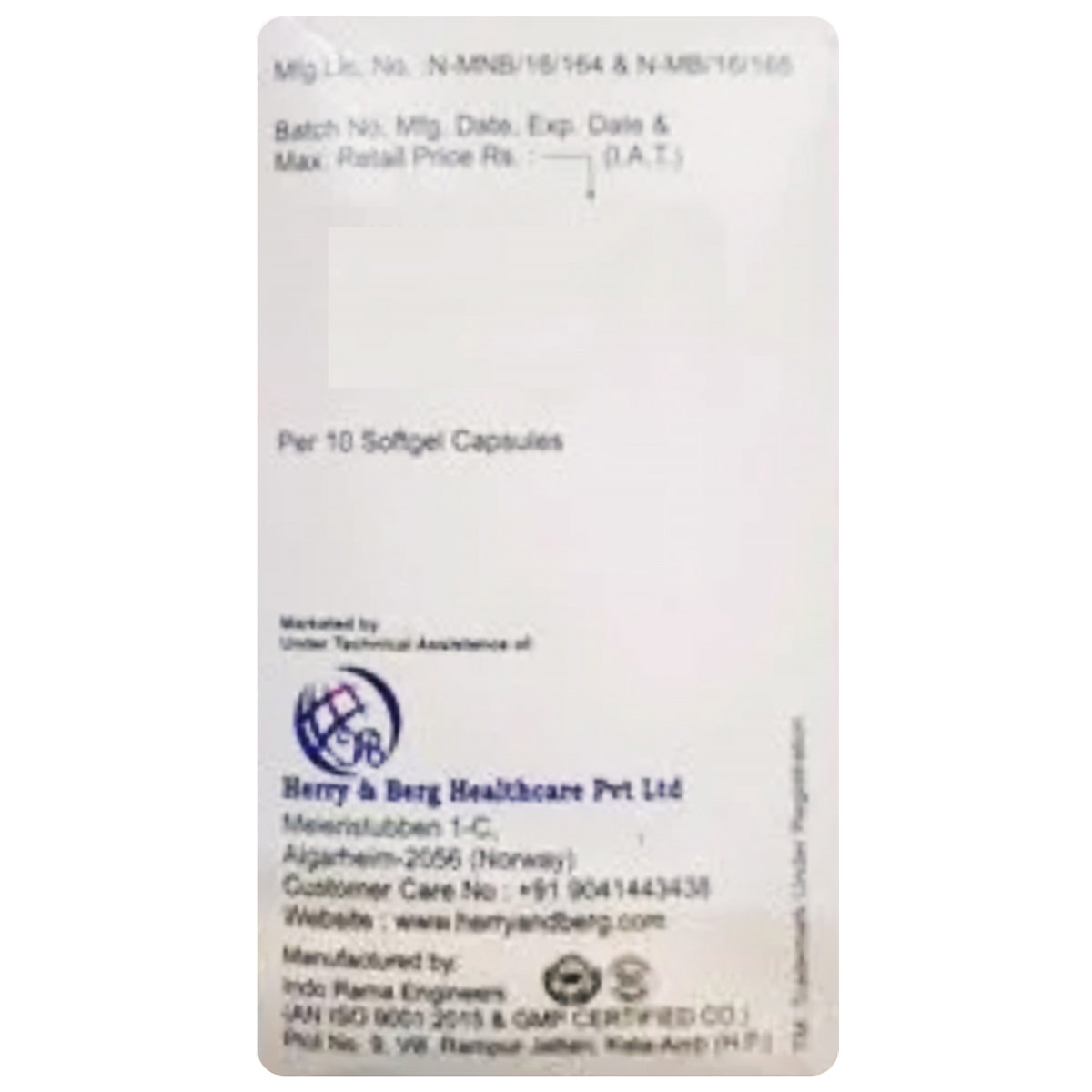 Buy Troco E Forte Softgel Capsule 10's | 19 Minutes Delivery | Apollo ...