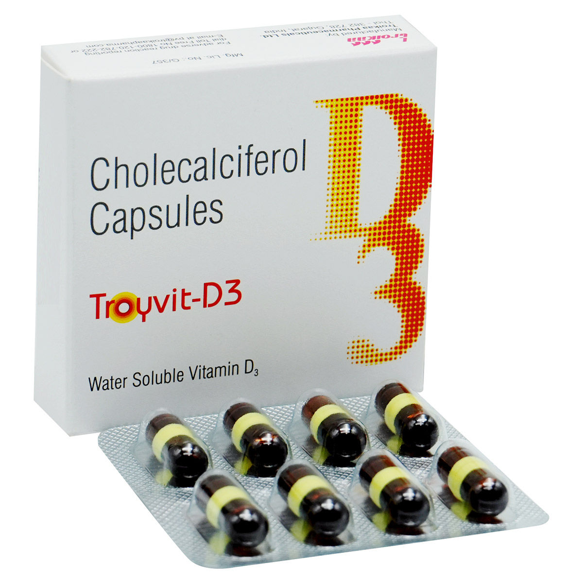 Buy Troyvit-D3 Capsule | 19 Minutes Delivery | Apollo Pharmacy