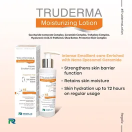 Truderma Moisturizing Lotion | Uses, Side Effects, Price | Apollo Pharmacy